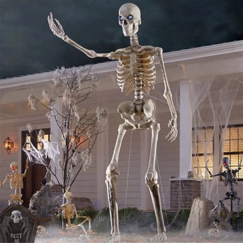 12ft Skeleton Animated Prop Horror Shop Fx