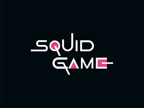squid game animated english title squid games squid game font