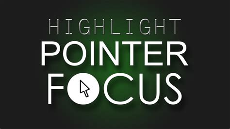 CARA MEMBUAT HIGHLIGHT CURSOR MOUSE POINTER FOCUS YouTube