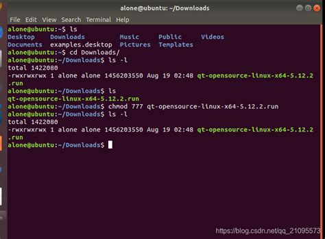 Ubuntu1804安装qt5122配置环境变量qt Opensource Linux X64 N Csdn博客