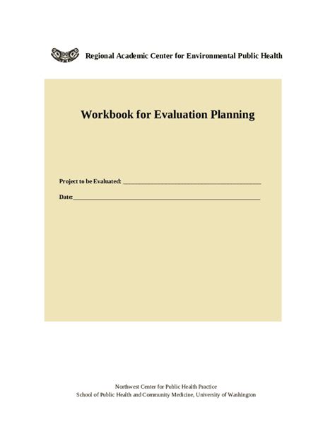 A Logic Model Framework For Evaluation And Planning In A Doc