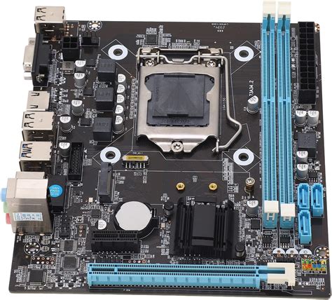 Amazon Com H81 Gaming Motherboard Channel DDR3 M 2 NVMe NGFF SATA PCIe Slot LGA 1150 Micro ATX