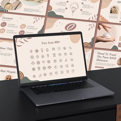 Boho Powerpoint Template Ppt Template Persetation Slide Business