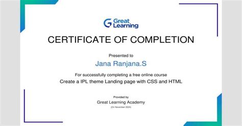 Create A Ipl Theme Landing Page With Css And Html Course Completion