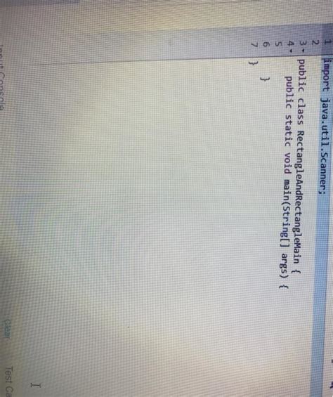 Solved Problem 1 Rectangle And Rectanglemain 10 Pts Define