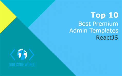 Top 10 Best Premium Reactjs Admin Templates Our Code World