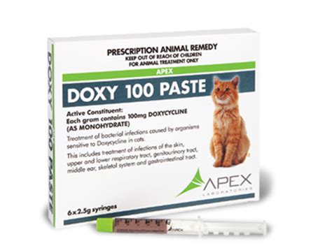 Apex Doxy Doxycycline Paste 25g Generic To Vibravet Pet Care Pharmacy