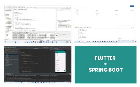 Springboot Flutter Mobiledevelopment Learningjourney Apiintegration Crossplatform