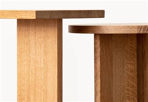 Nine Tee Side Table Twentytwentyone Oak Rectangle