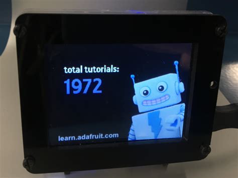 Pyportal Circuitpython Setup Pyportal Youtube Views And Subscribers Display Adafruit