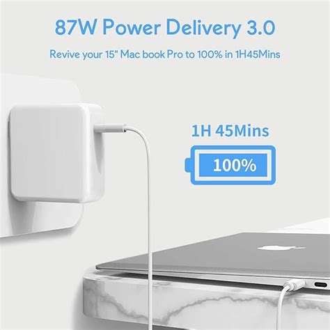 87W USB C Power Adapter Reapp Com Gh