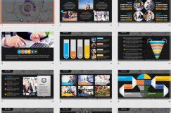 Abstract Tech PowerPoint 64412