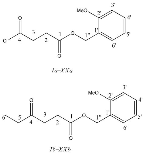 Atom Numbering In Compounds For Assignment Of Spectral Data Download High Quality Scientific