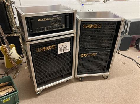Sale Sale Mesa Boogie Bass 400 Full Rig 2 Cabs Road Ready Gebraucht