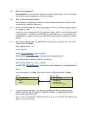 Understanding Denormalization And Database Relationships Course Hero