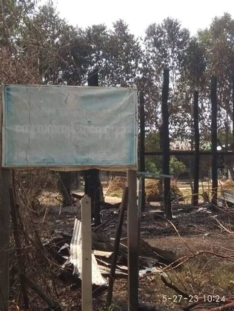 ရေစကြိုမြို့နယ်ရှိ ကျေးရွာ ၄ ရွာကို စစ်တပ်က မီးရှို့ဖျက်ဆီးမှု နေအိမ် ၆၃ လုံး ပြာကျပြီး ၂ ရက်ဆက