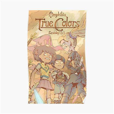 Amphibia True Color Premium Matte Vertical Poster Sold By Hilarious