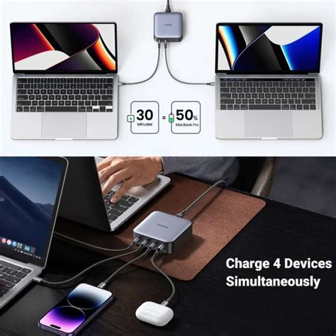 Jual Wall Desktop Charger Adaptor Ugreen 100W Usb A Type C Pd Qc Gan Fast Di Seller Djaya