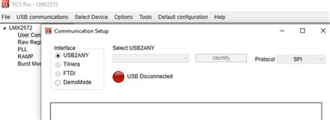 LMX Can I Use USB ANY To Control LMX And LMX Clock Timing Forum Clock