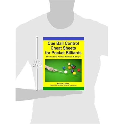 Cue Ball Control Cheat Sheets For Pocket Billiards