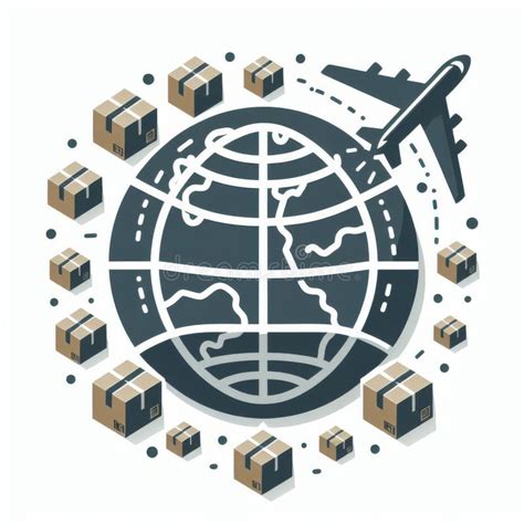 Global Logistics Network Concept Stock Illustration Illustration Of Delivery Postal 320015534