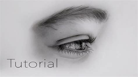 How To Draw A Realistic Eye Side View