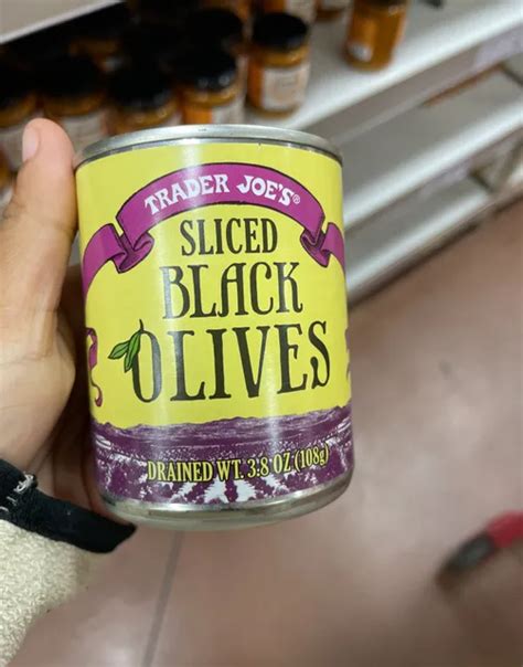 Trader Joes Sliced Black Olives Fig App