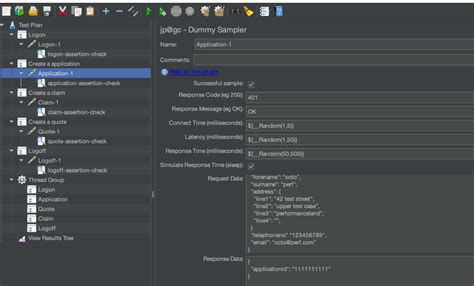 using jmeter assertions octoperf