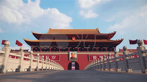 庄严大气恢弘天安门日出 4k 3840x2160 高清视频素材下载 编号 9667682 实拍视频 光厂 Vj师网