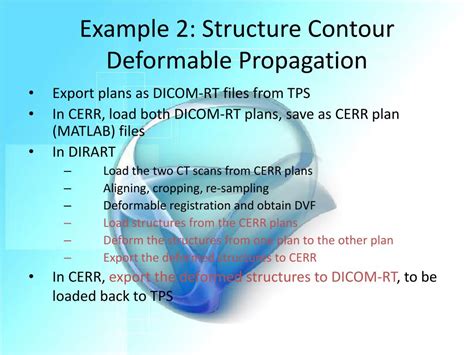 Ppt Dirart The Deformable Image Registration Adaptive Radiotherapy