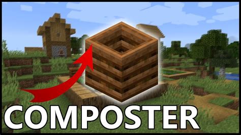 How To Use A Composter In Minecraft 1 16 Youtube