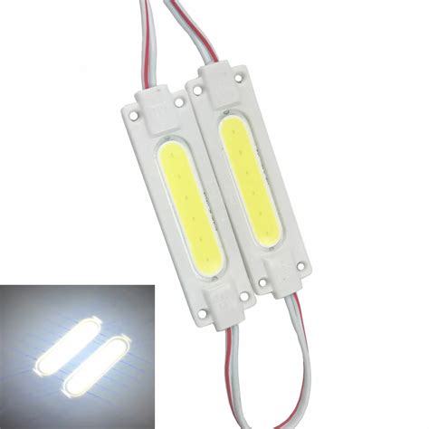 Pcs Lot COB Injection Led Module Waterproof DC V W Cob Led Modul For Led Advertising Signs