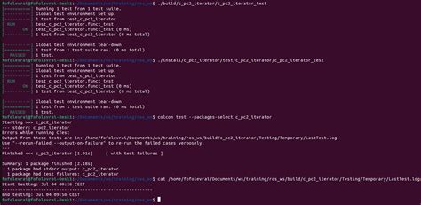 Testing Colcon Test Do Not Run Find Ros2 Google Test Stack Overflow