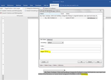 Exlude Pages In Footnote Endnote Styles Filters And Connections