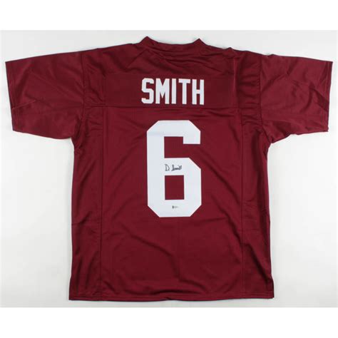 Devonta Smith Signed Jersey Beckett Coa Pristine Auction