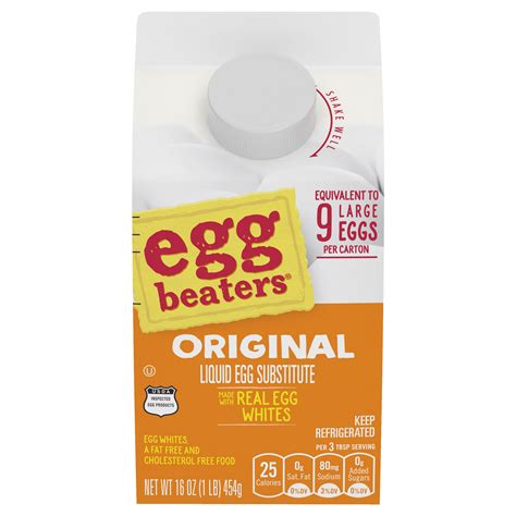 Egg Beaters Original Liquid Egg Substitute 16 Oz