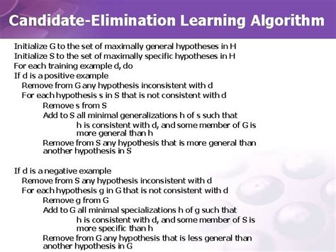 Concept Learning And The Generalto Specific Ordering Machine