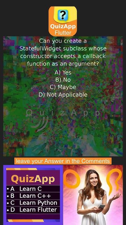 Flutter Can You Create A Statefulwidget Subclass Whose Constructor Accepts A Callback Function