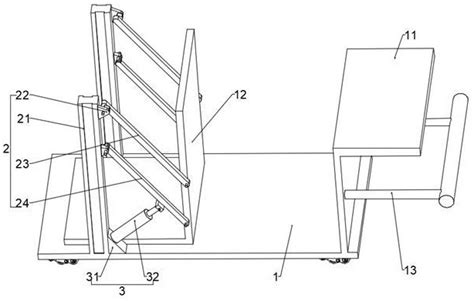 一种光伏电站施工用光伏板转运装置的制作方法