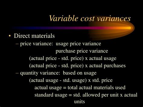 PPT Budgeting And Variances PowerPoint Presentation Free Download ID 140211