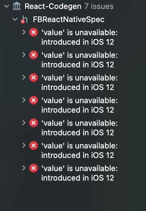 Problem To Build A Blank Project In Ios · Issue 37325 · Facebookreact Native · Github