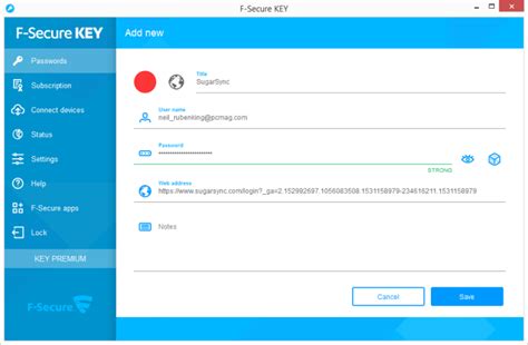 F Secure KEY Review PCMag