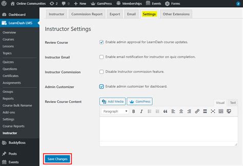 multiple instructors for learndash knowledge base buddyboss resources