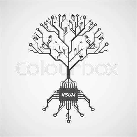 Circuit Board Sketch At PaintingValley Com Explore Collection Of Circuit Board Sketch