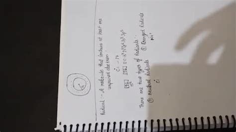 11 Define Radical What Are Its Types Write Two Examples Of Each Why N