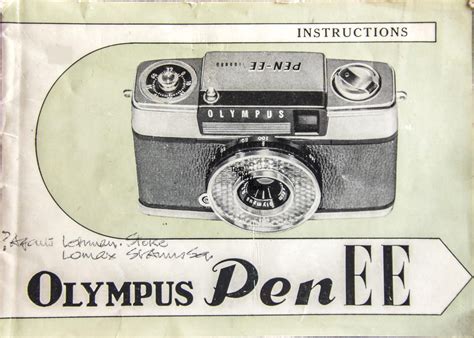 Olympus Pen Ee 2 Manual 1968 77 Camera Manual For Instant Digital