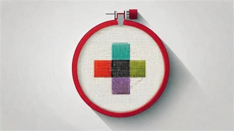 Premium Ai Image Expressing Creativity Through Crossstitching