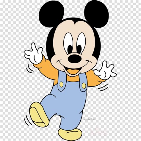 Página Para Colorear De Mickey Bebé