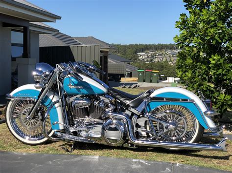 Softail Deluxe Vicla El Taco 🌮 Harley Softail Deluxe Harley Davidson