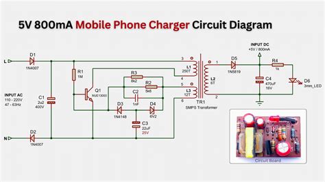 Mobile Charger Circuit Diagram And Components Pdf
